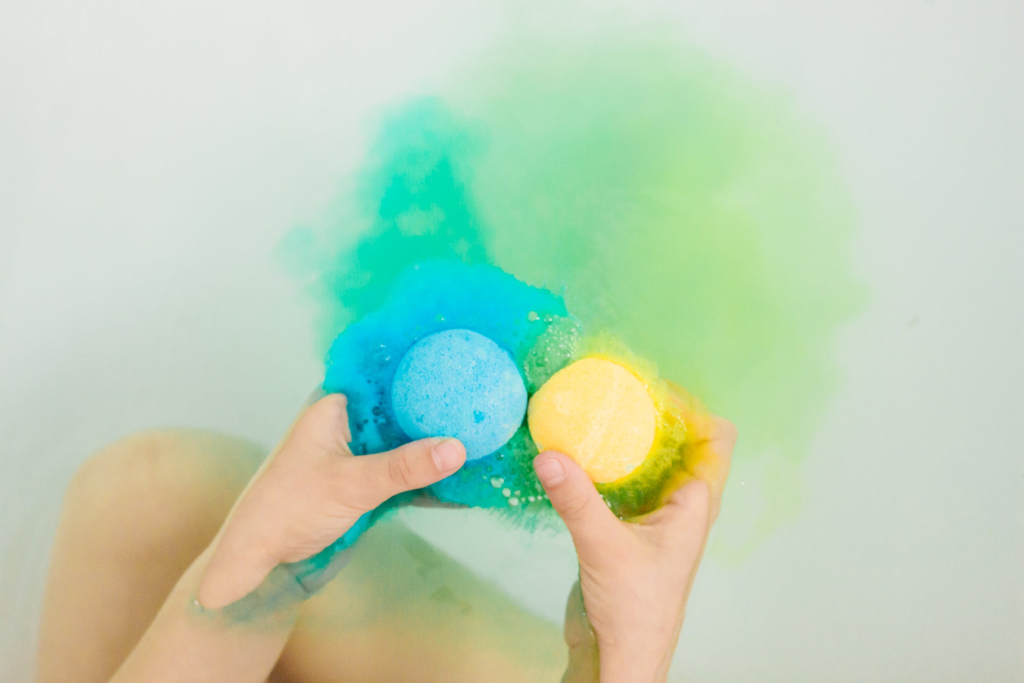 Bath Buddies, soft, safe, gentle kids bath bombs!